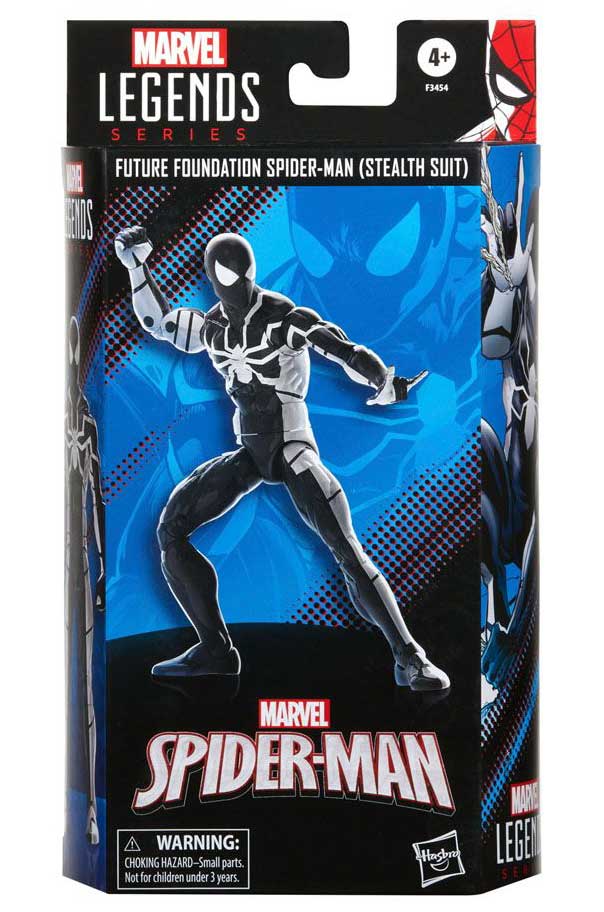 Spider-Man (Stealth Suit) Marvel Legends Action Figure Future Foundation
